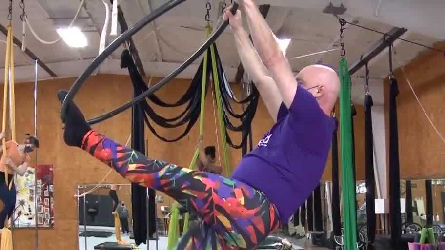 This Louisville studio offers aerial arts and circus fitness classes