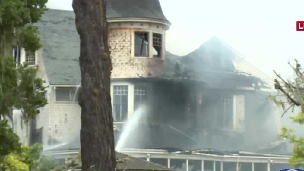 Iconic Pacific Grove mansion damaged by fire to be torn down