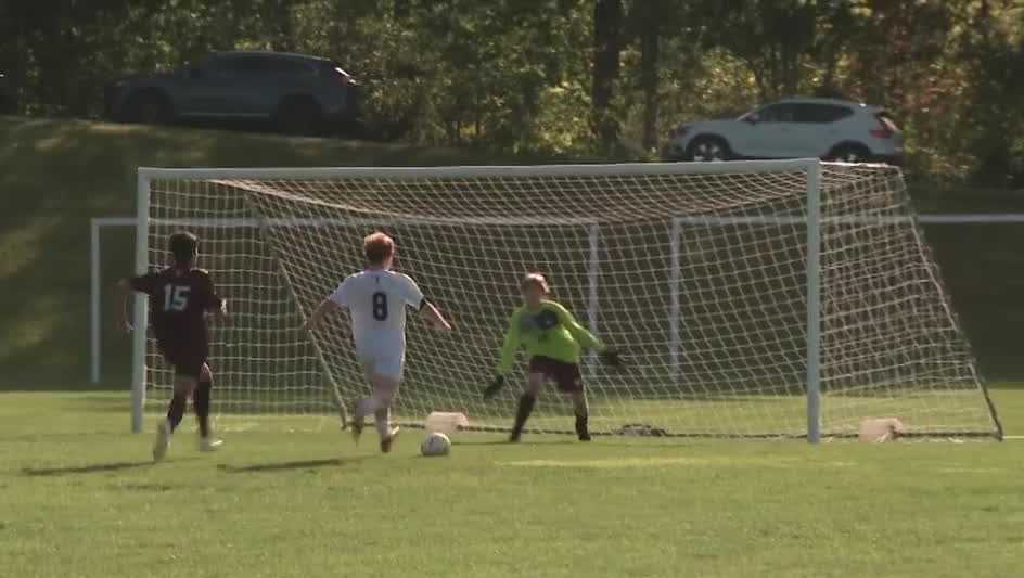 Trinity wins against Derryfield in boys soccer match