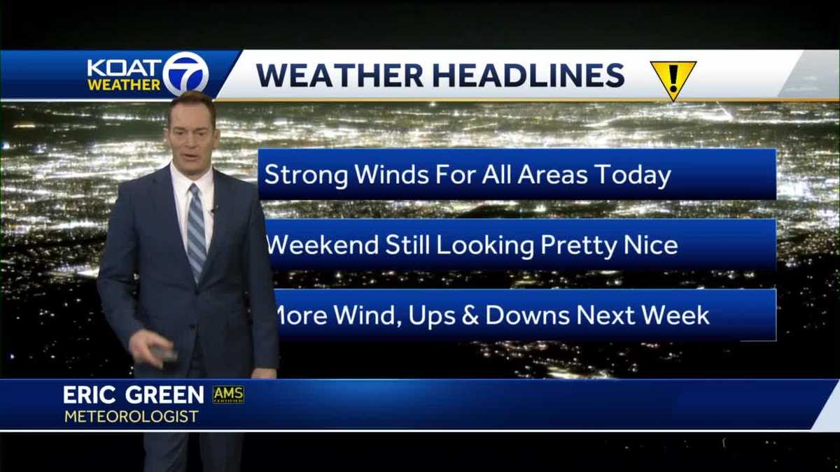 Eric's KOAT 7 Weather Forecast 3/30/23