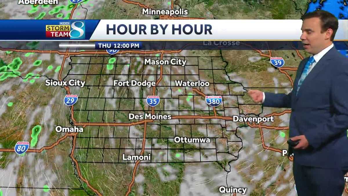 Hot and sunny weather continues, but rain chances are finally on the way