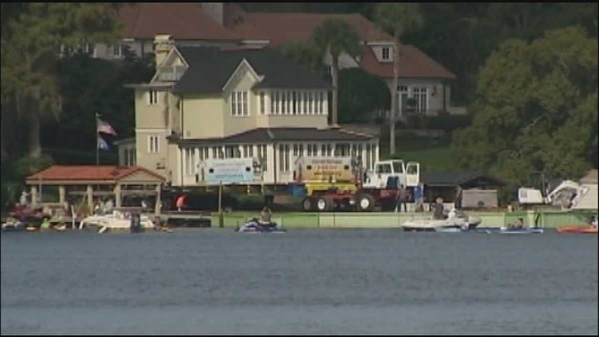 Historic Capen House readies for move across lake