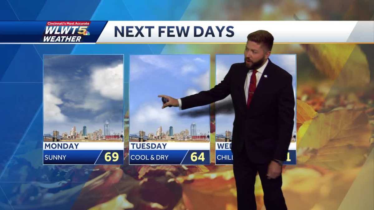 Chilly Fall air moves in for the week ahead