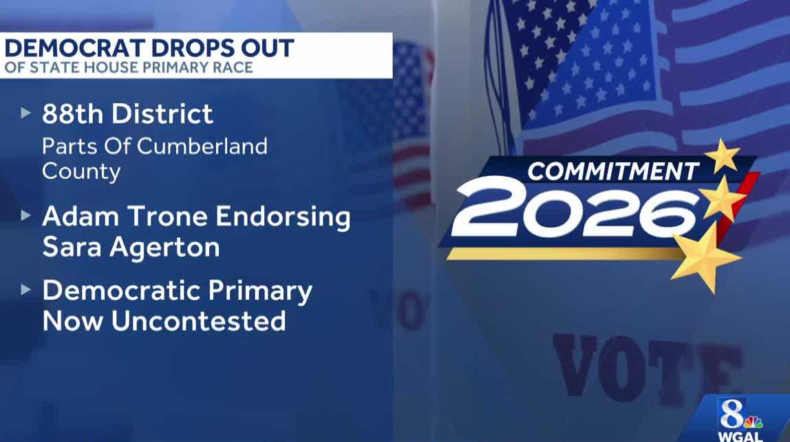Democrat drops out of primary race for state house seat in Cumberland ...