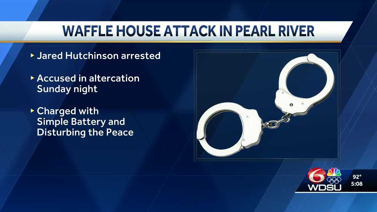 Louisiana man accused of attack inside Waffle House