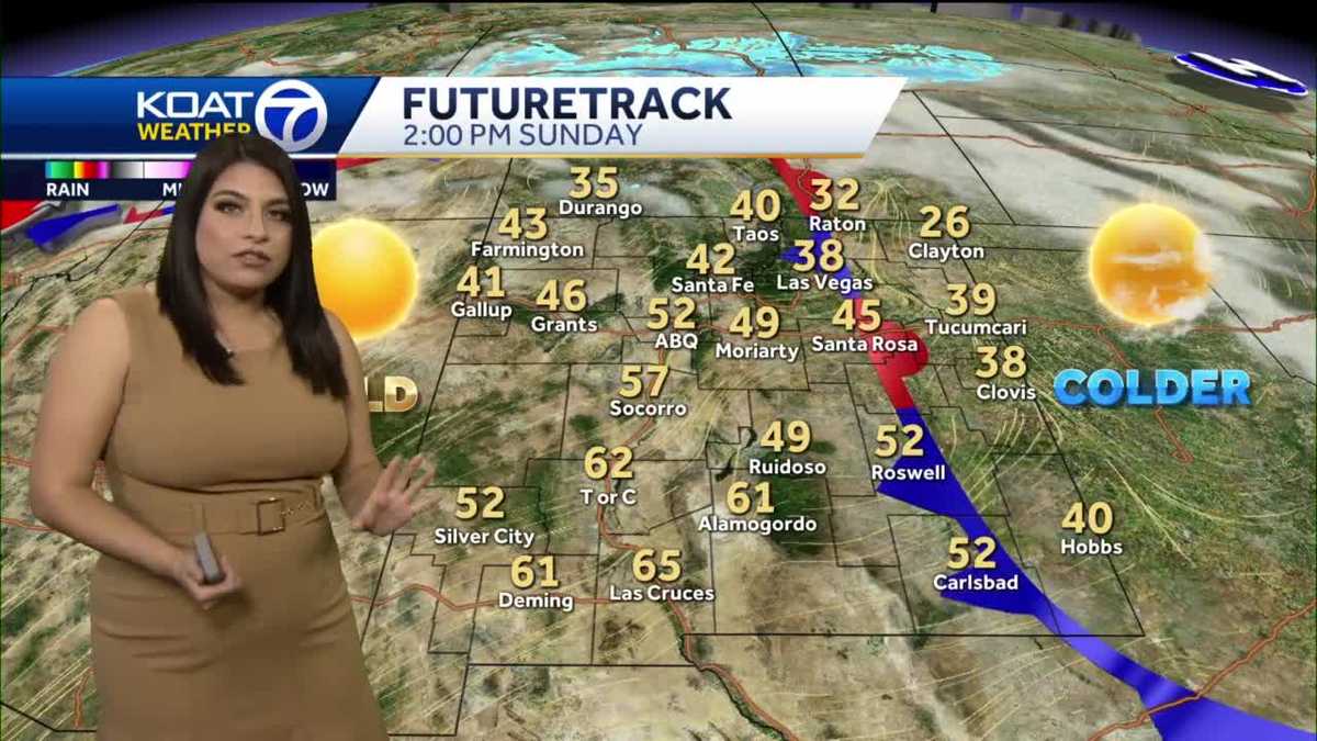 Stephanie's KOAT 7 Weather Forecast for 1-28