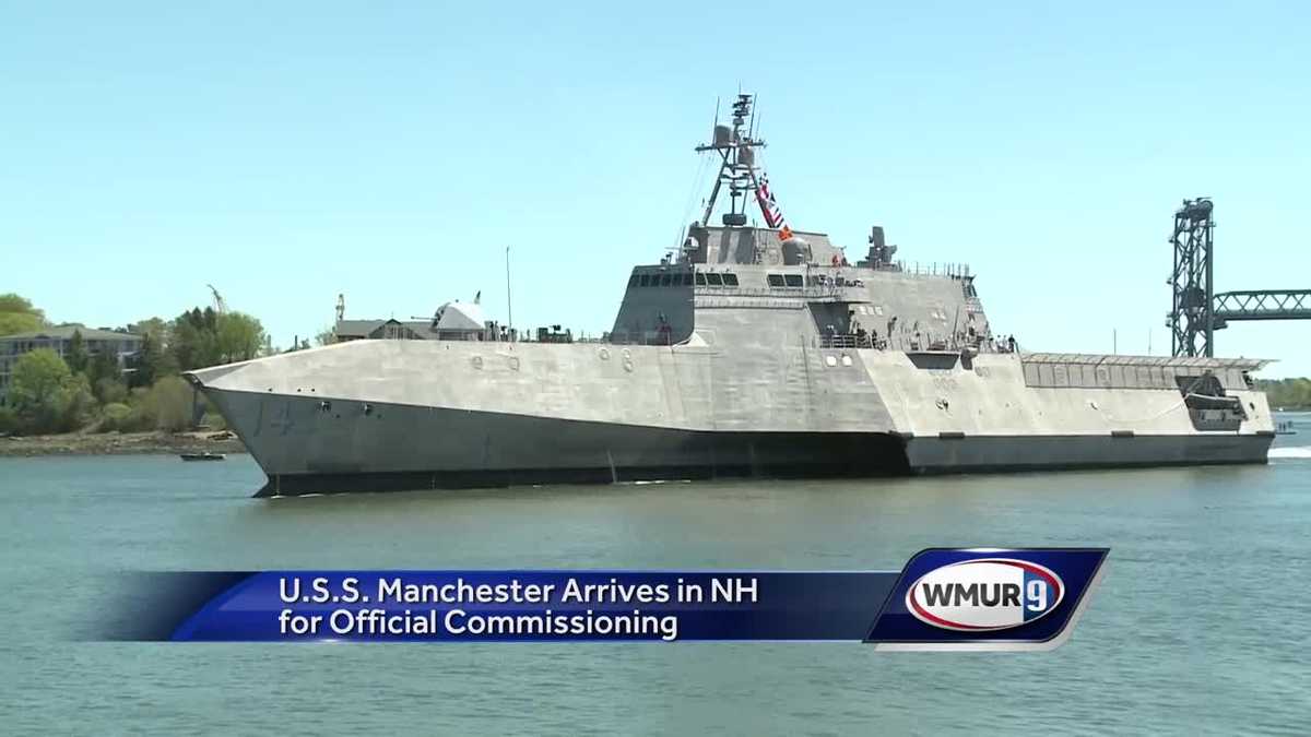 USS Manchester arrives in NH