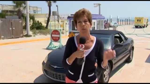 Claire Metz remembers hanging onto tree during Hurricane Jeanne
