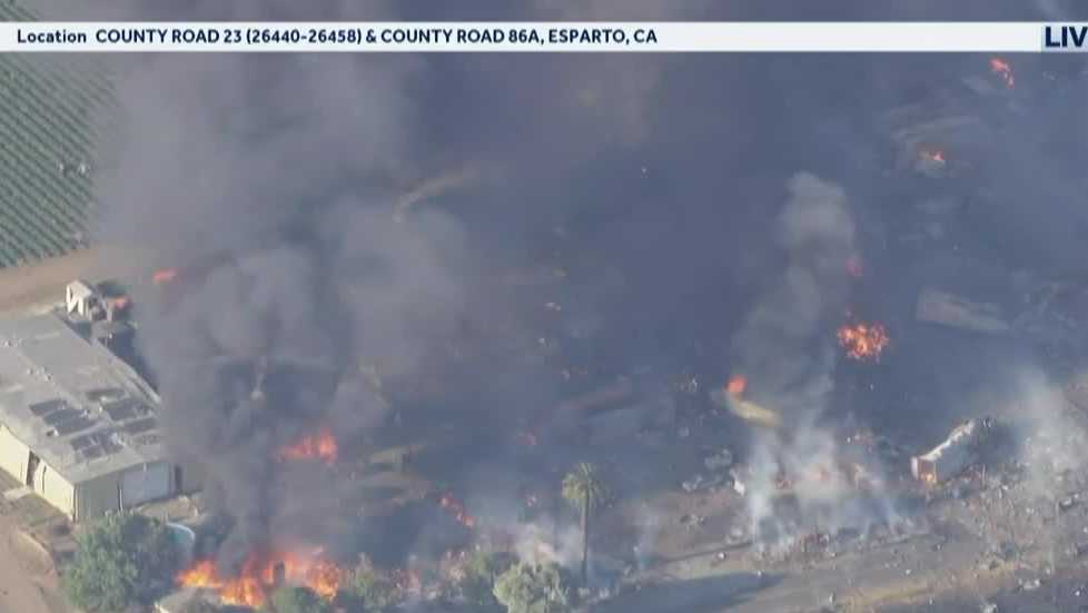 Cal Fire hands Esparto explosions findings to Yolo DA