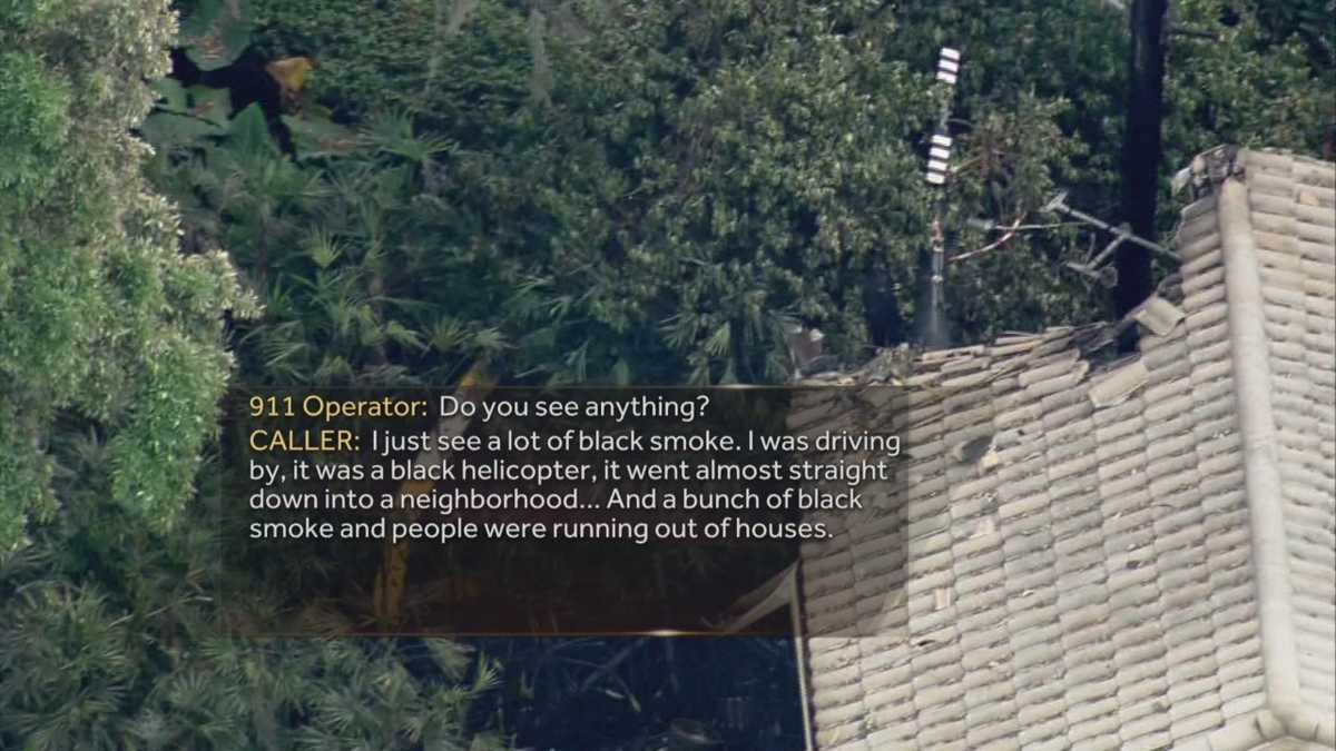 911 calls released from fatal helicopter crash