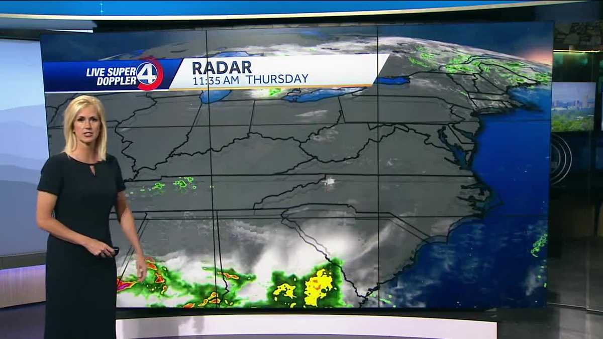 Videocast: Afternoon and evening thunderstorms