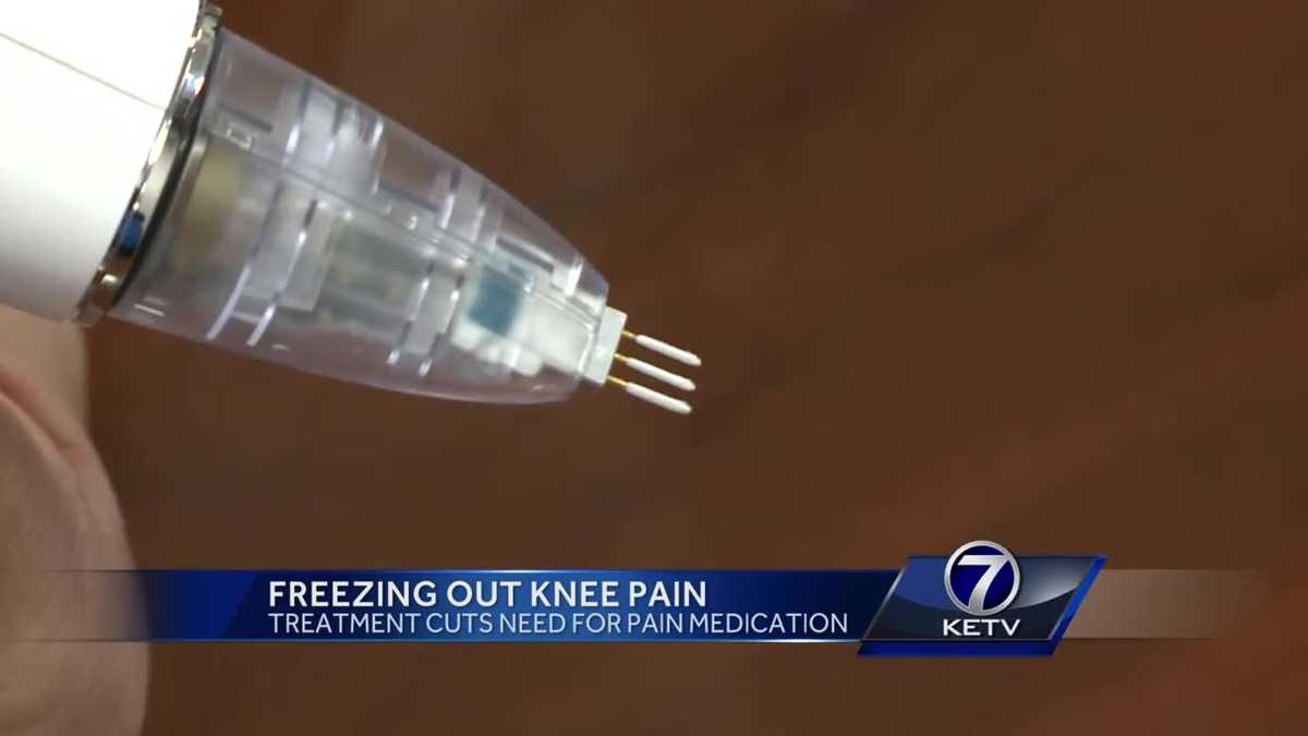 Freezing out knee pain