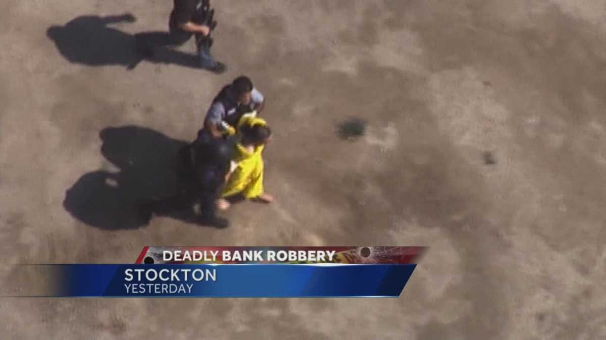 Suspects in deadly bank robbery, shootout linked to gangs