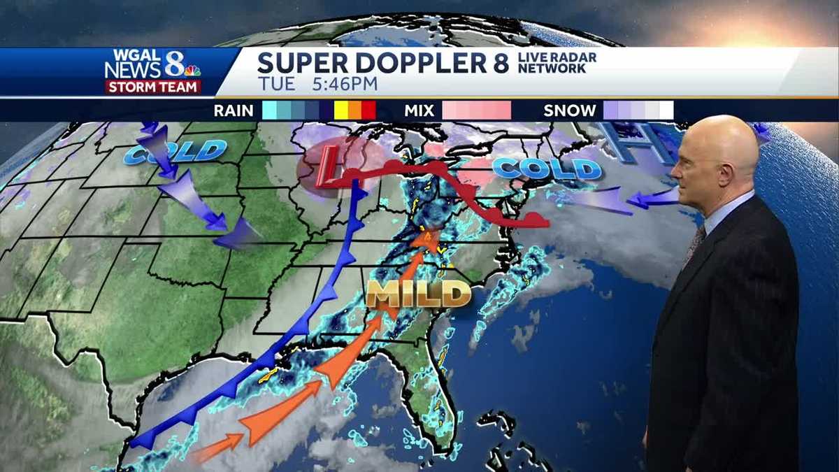 Rain Ends. Winds Pick Up