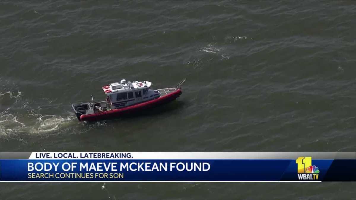 Maeve Kennedy Townsend McKean body found; search for Gideon to continue