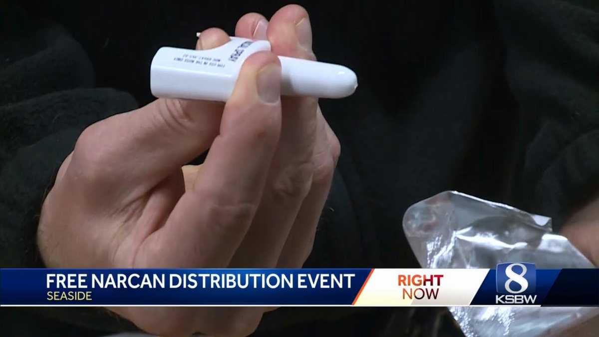 Free Narcan distribution event in Seaside