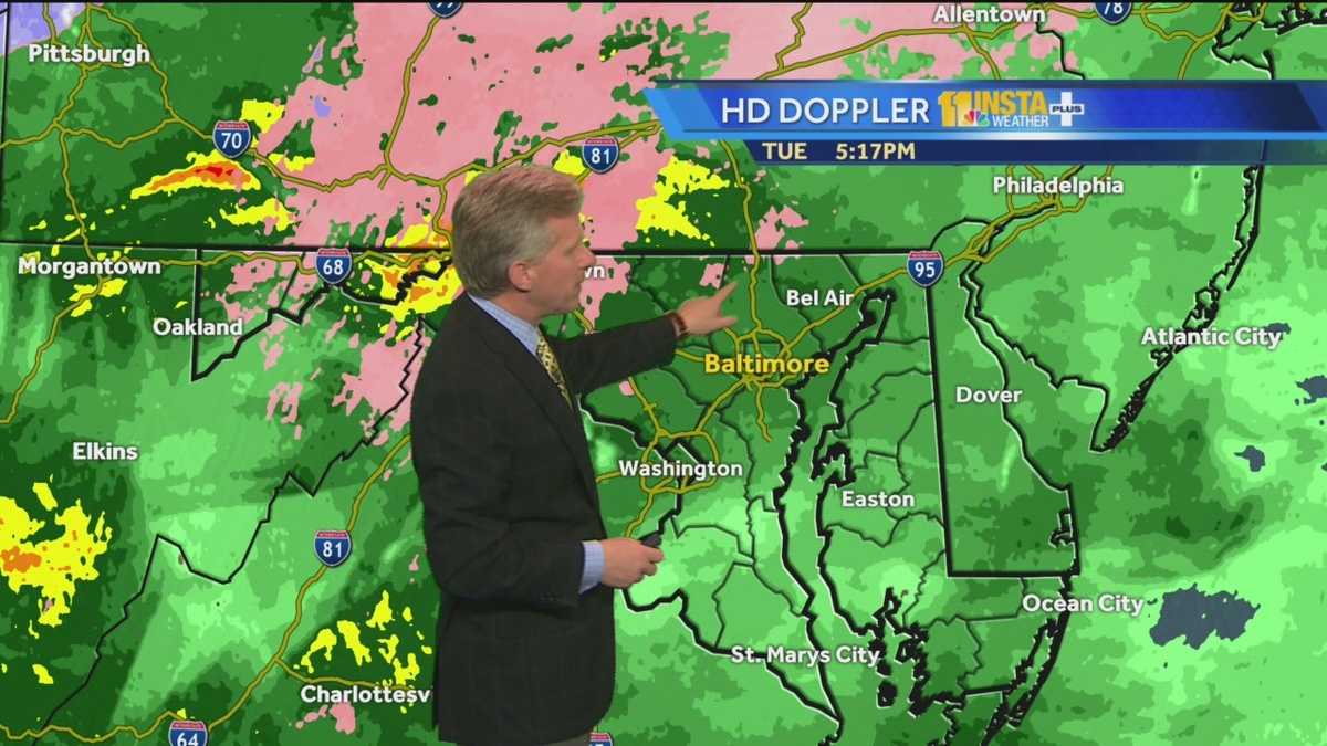 Cold air may create pockets of ice