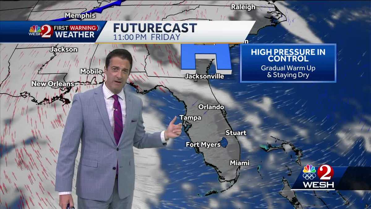 Beautiful weather continues + watching 1st feature in Atlantic!