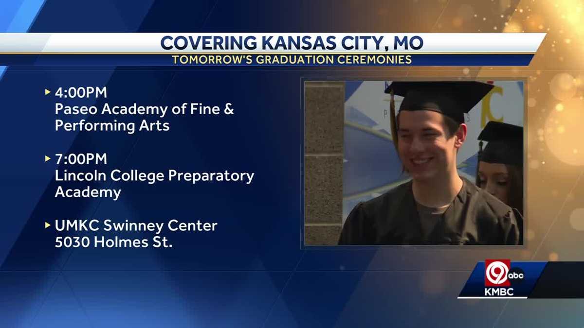 Graduation ceremonies start in the Kansas City Public Schools District