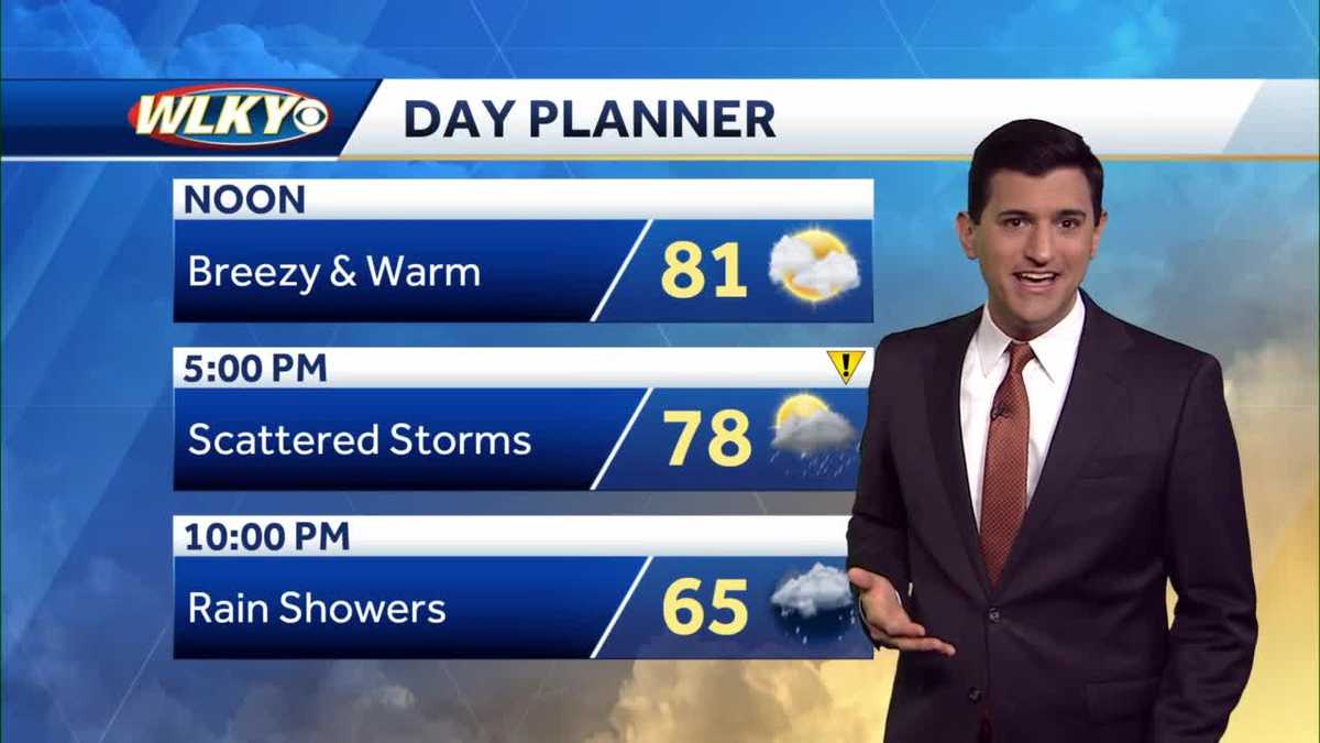 Windy Warm And Stormy Wednesday
