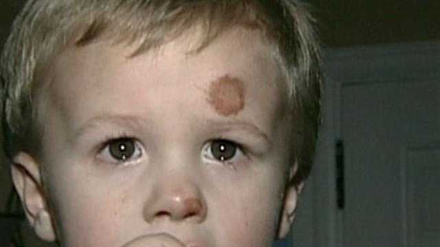 Toddler trapped inside laundry chute on Thanksgiving