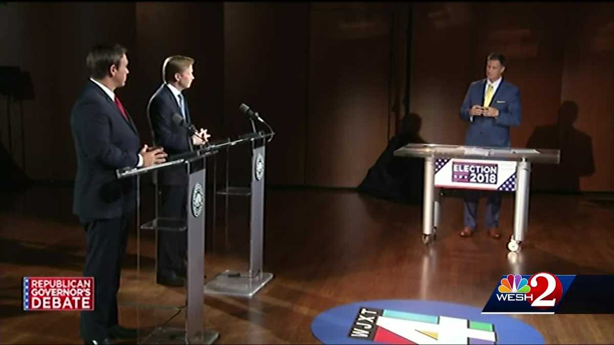 DeSantis, Putnam face off in final debate before primary election