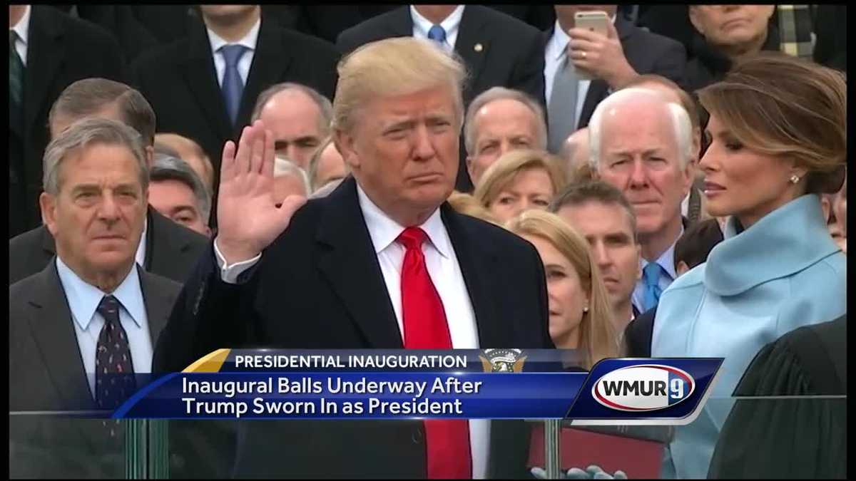 Donald Trump inaugurated as nation's 45th president