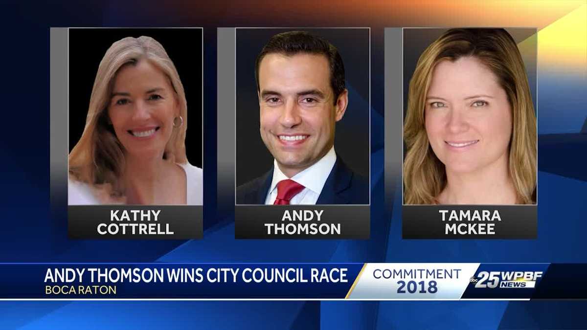 Andy Thomson wins city council race