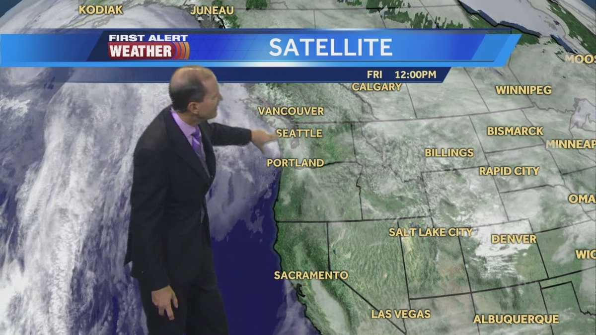 Mark Finan details weekend NorCal weather