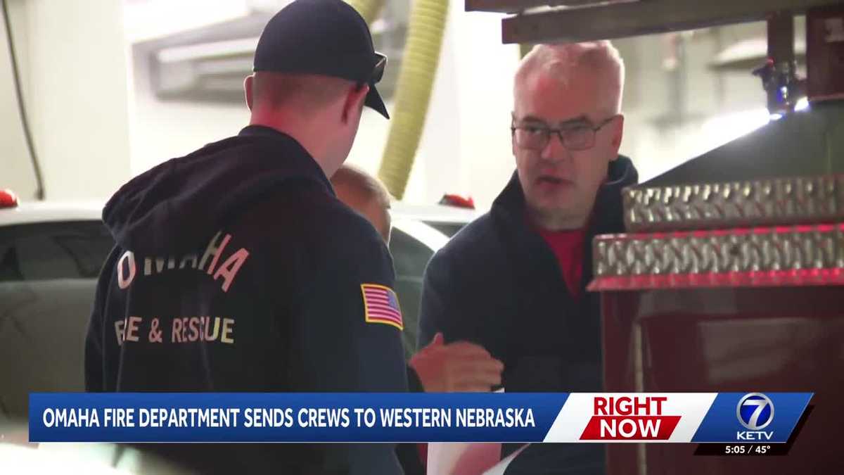 Omaha fire heads west to contain wildfires