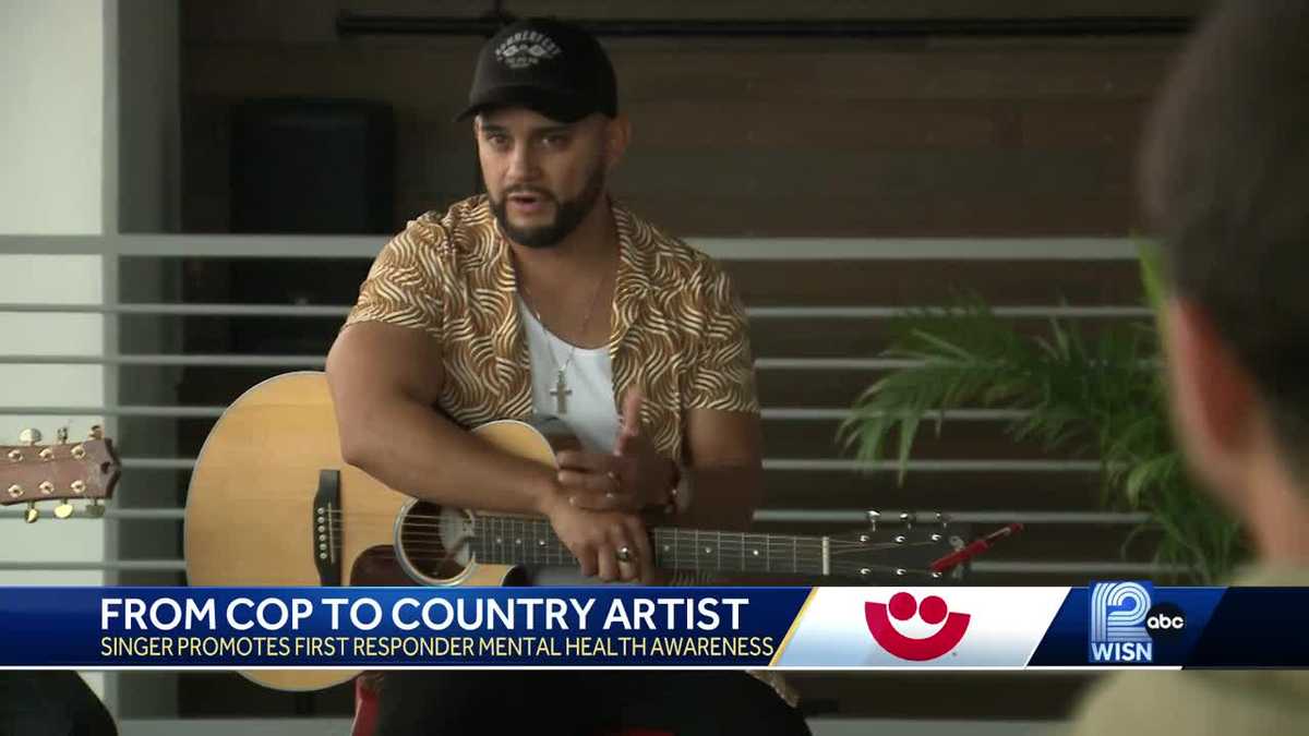 From cop, to country music artist: Singer promotes first responder ...