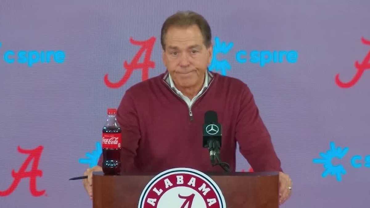 Alabama coach Nick Saban birthday LSU game