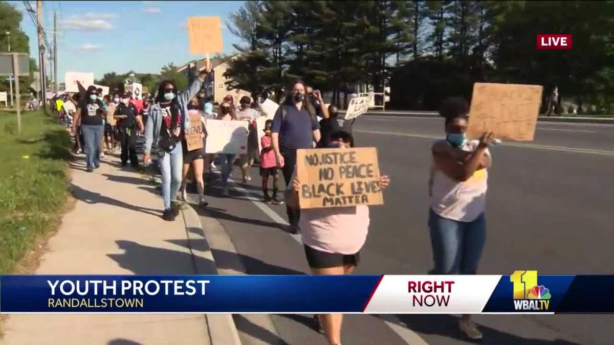 Students organize protest in Randallstown, across Maryland
