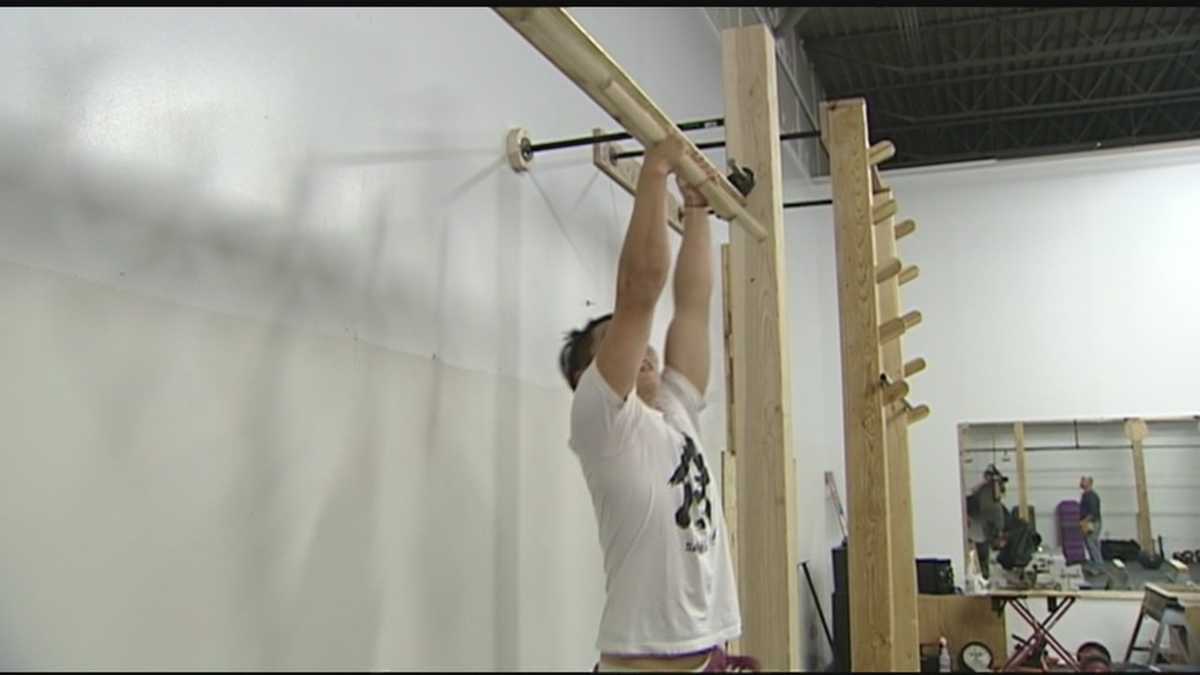 Gym co-owner builds 'ninja' training center from scratch