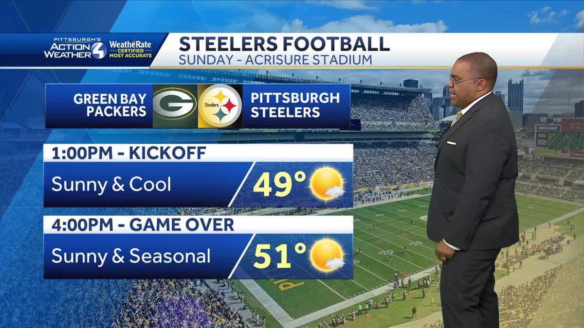 Sunny and seasonal for Sunday
