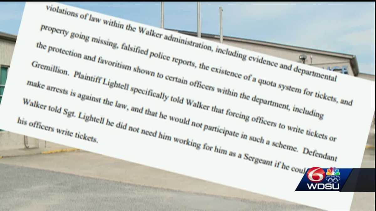 WDSU Investigates: Federal lawsuit filed against Harahan PD