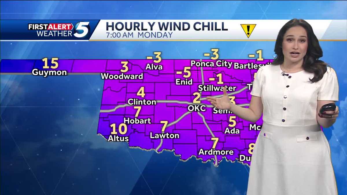 FORECAST: Bitter cold wind chills