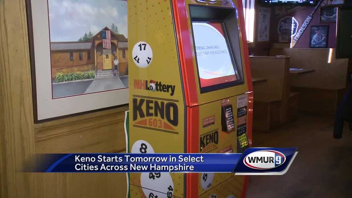 Keno gaming starts tomorrow in select New Hampshire cities