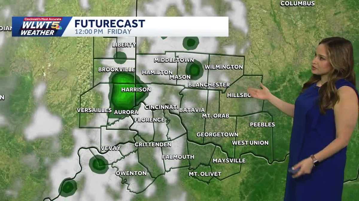 Beautiful today before rain starts the weekend