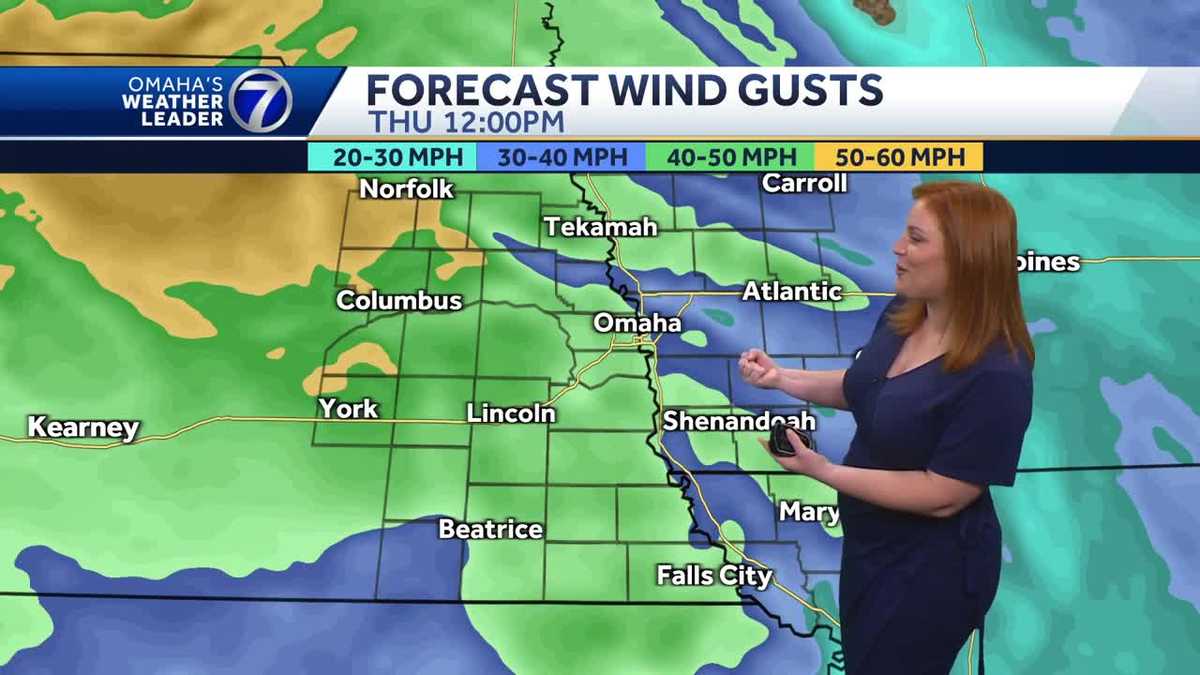 Windy Thursday morning forecast