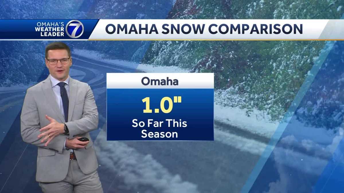 Omaha snowfall: These southern cities have more snow
