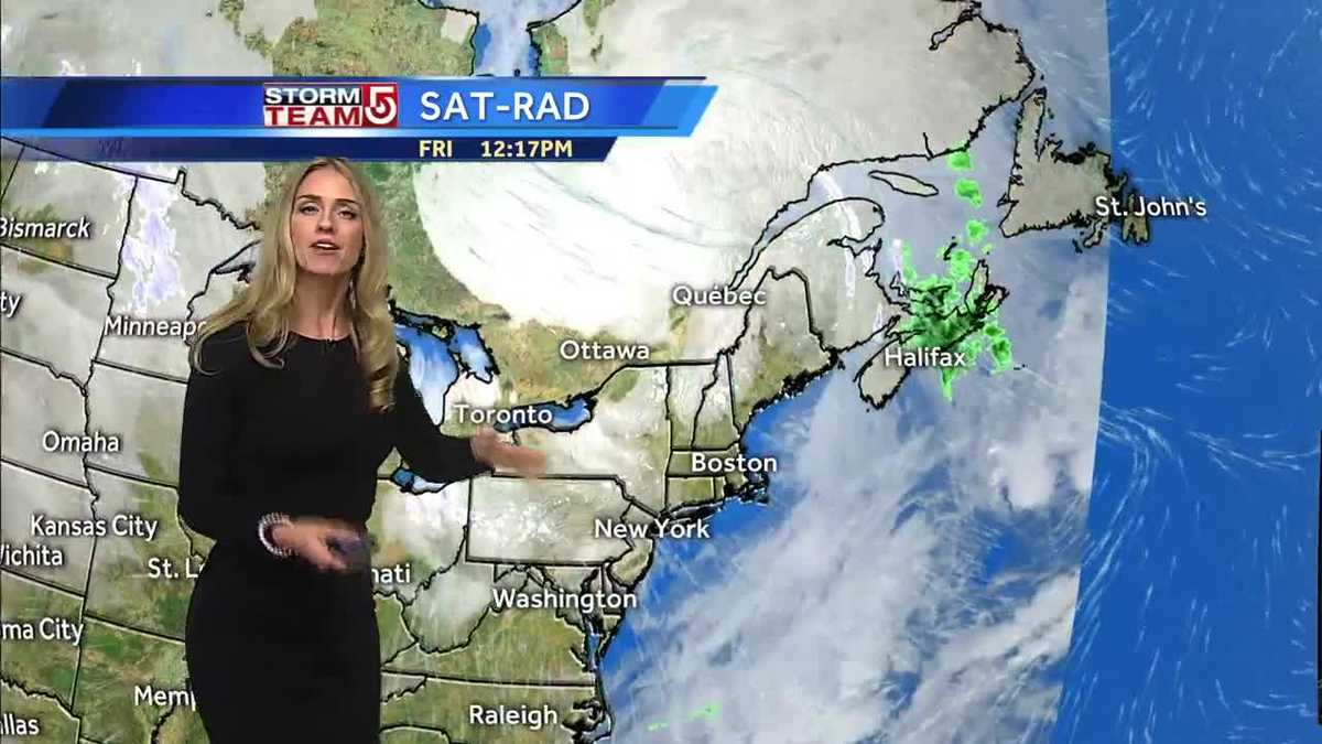 Video: Cold and blustery weekend
