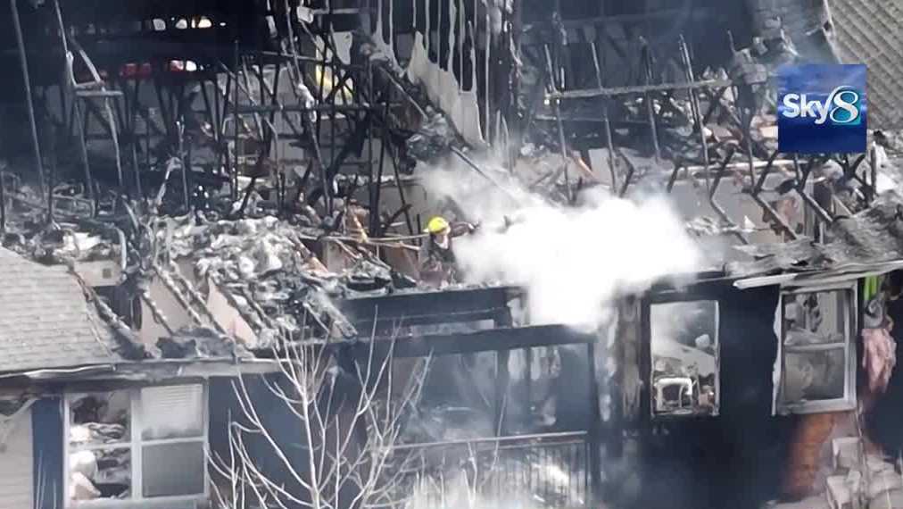 Johnston fire: 12 adults, 6 kids without homes