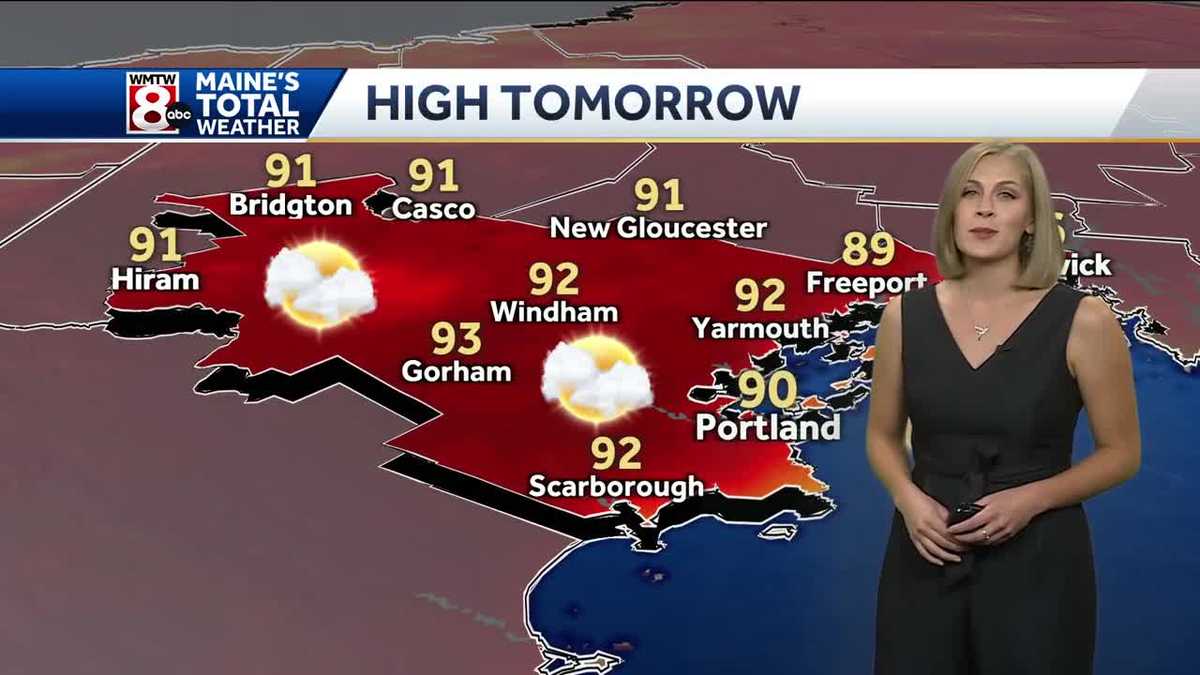 Warm and muggy overnight, high heat again Tuesday