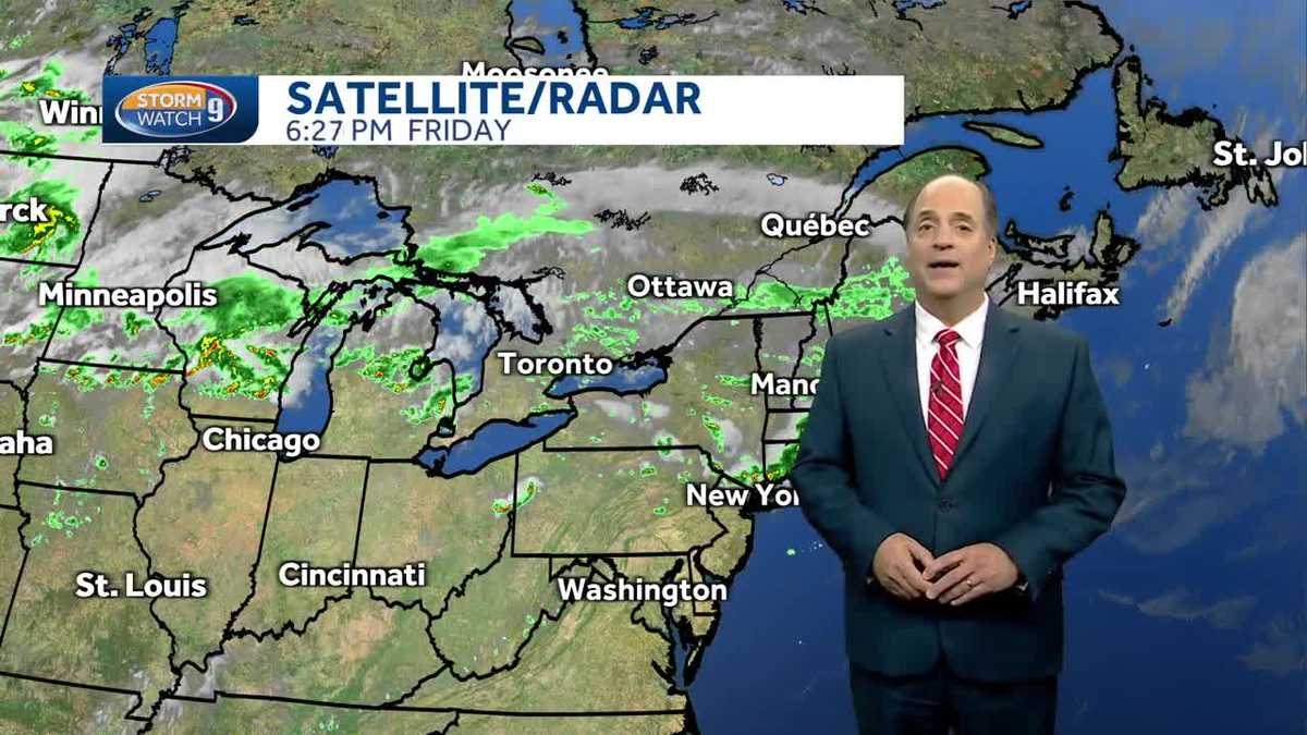 New Hampshire forecast video: Tracking storm chances this weekend