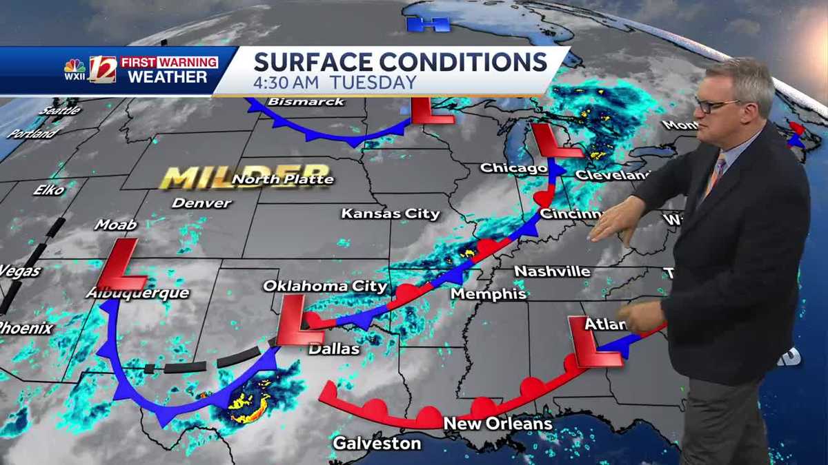 WATCH: Increasing Tuesday storm chance, fall finish to the week