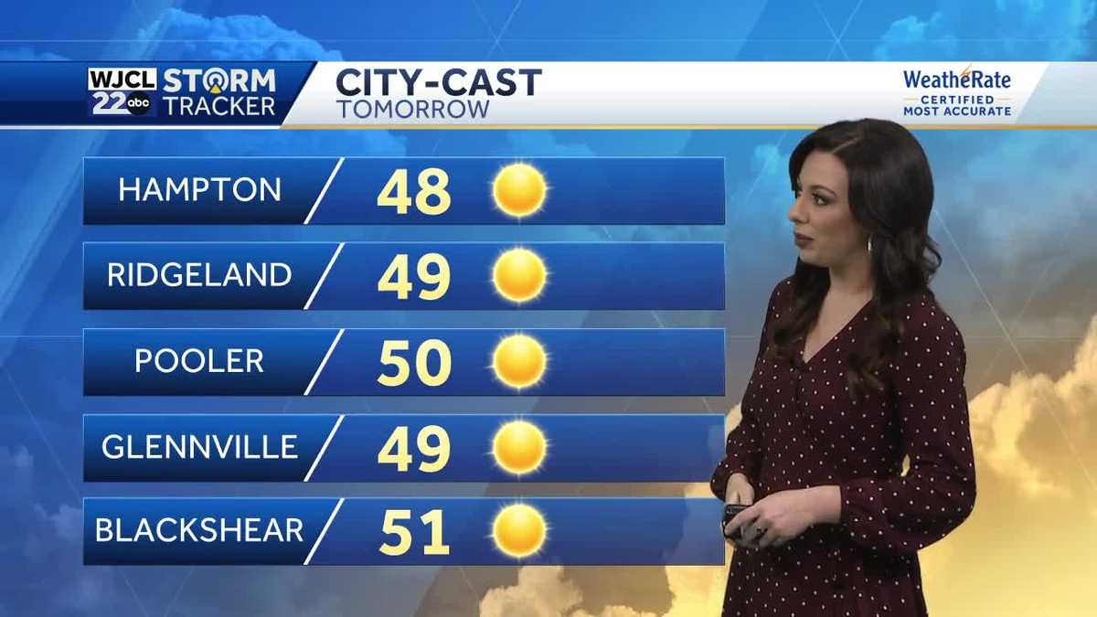 Cold holiday weekend with lows below freezing