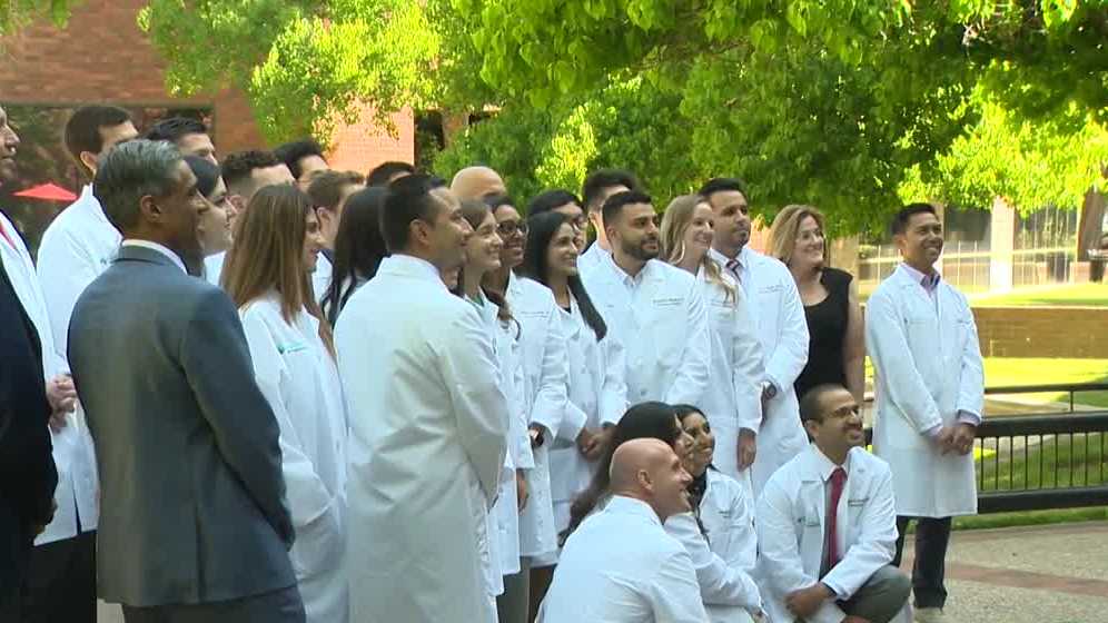 Group of new doctors starting residency at Sutter Roseville Medical ...