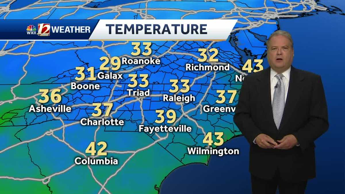 WATCH: Breezy conditions Sunday, temperatures reach 70s end of week ...