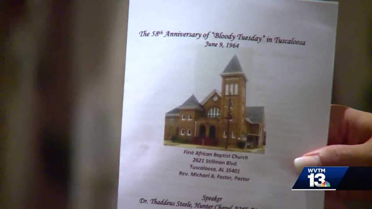 Tuscaloosa residents commemorate 58th anniversary of Bloody Tuesday